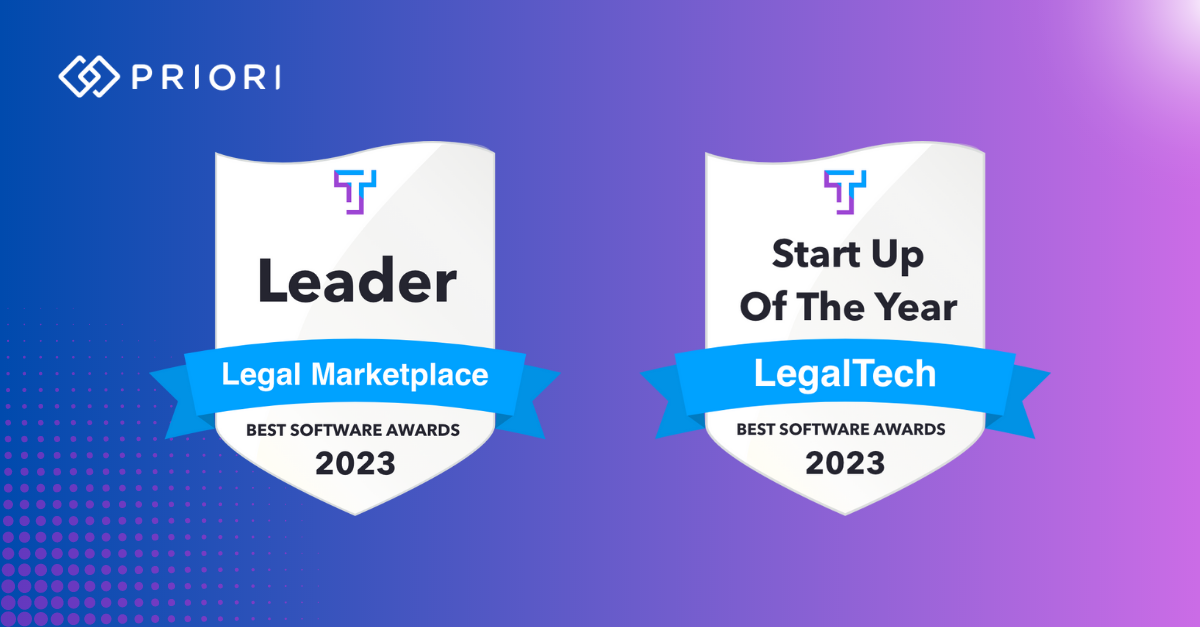 Priori Awarded “LegalTech Start Up of the Year” by Theorem in the 2023 ...